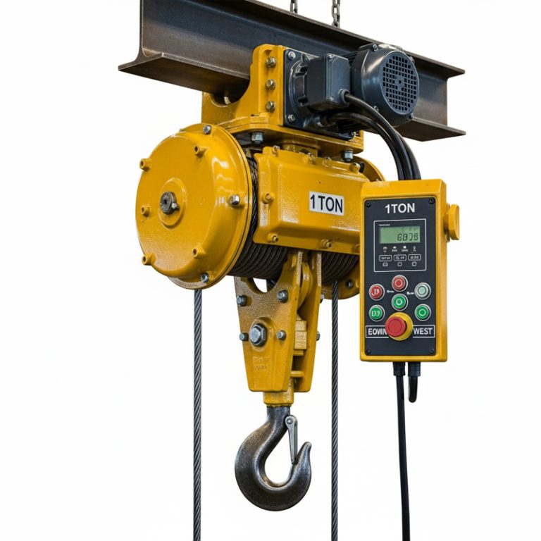 1 Ton Electric Wire Rope Hoist - Material Handling Equipment